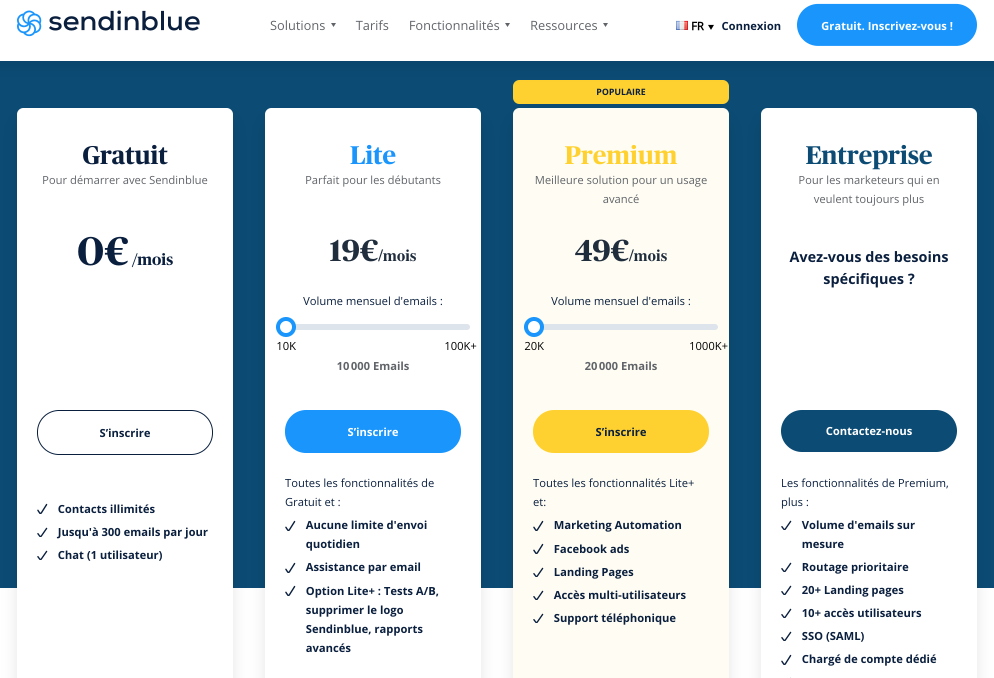 SendinBlue Avis: Faut-il choisir SendinBlue en 2023 ? - Blog e-commerce ...